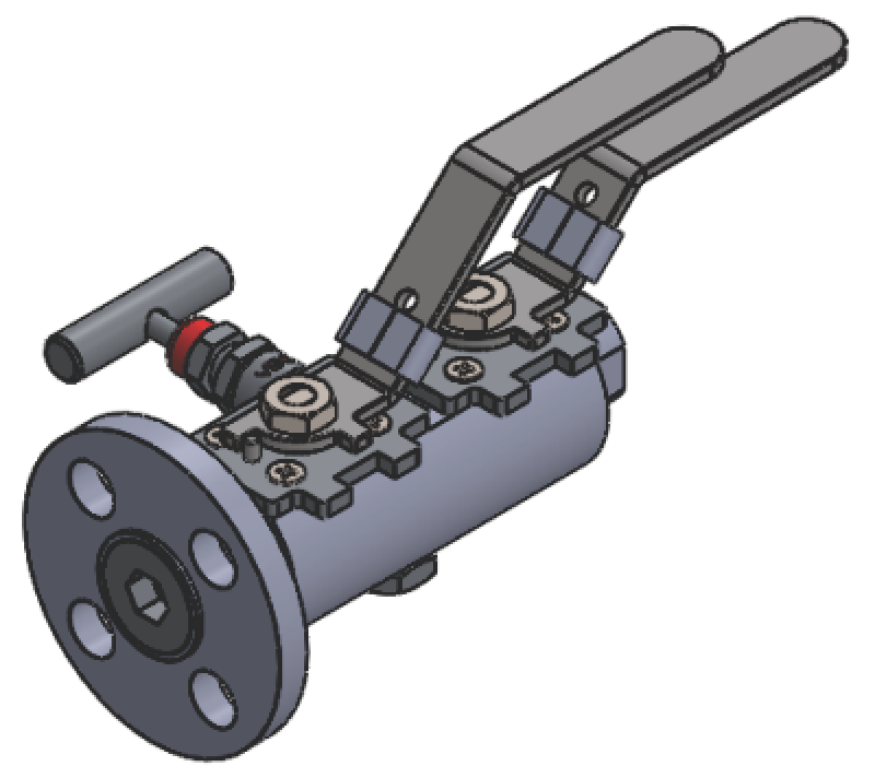 Double Block & Bleed Valves: 6D DBB Threaded inlet/outlet Series